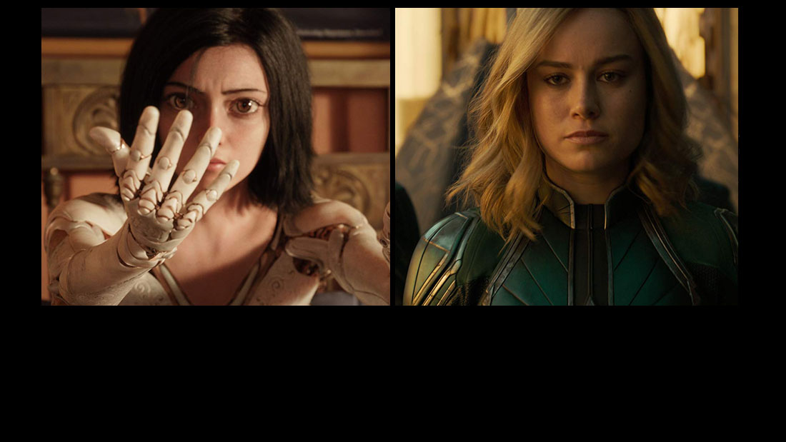 “Alita: Battle Angel” & “Captain Marvel” – The No Spoiler Critic